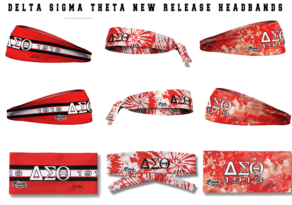 Delta Sigma Theta Head Bands – Black Collection Apparel