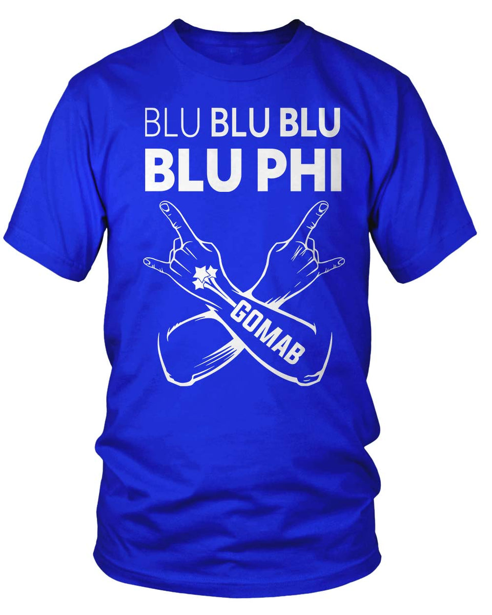 Phi Beta Sigma Fraternity Blu Phi T-Shirt – Black Collection Apparel