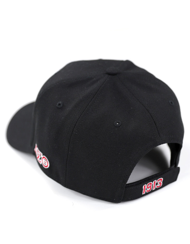 DST CREST BALL CAP_BLACK – Black Collection Apparel