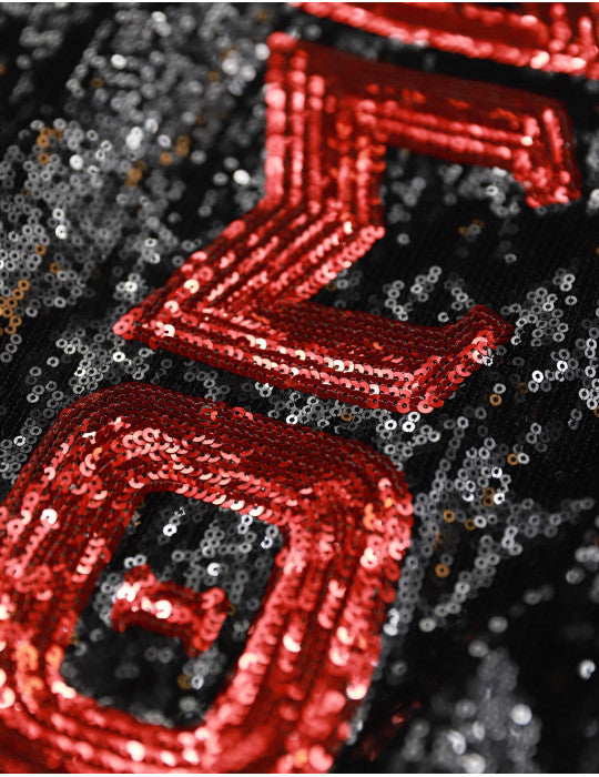 Delta Sigma Theta Black SEQUINS JACKET – Black Collection Apparel