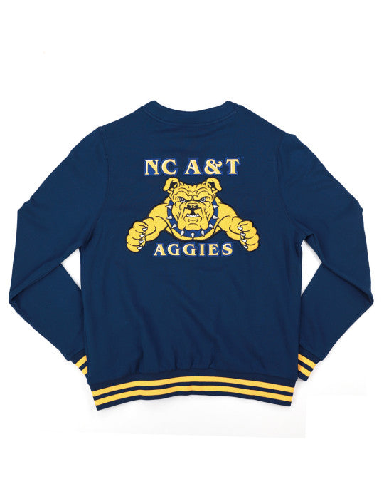 NORTH CAROLINA A&T MEN'S CARDIGAN – Black Collection Apparel
