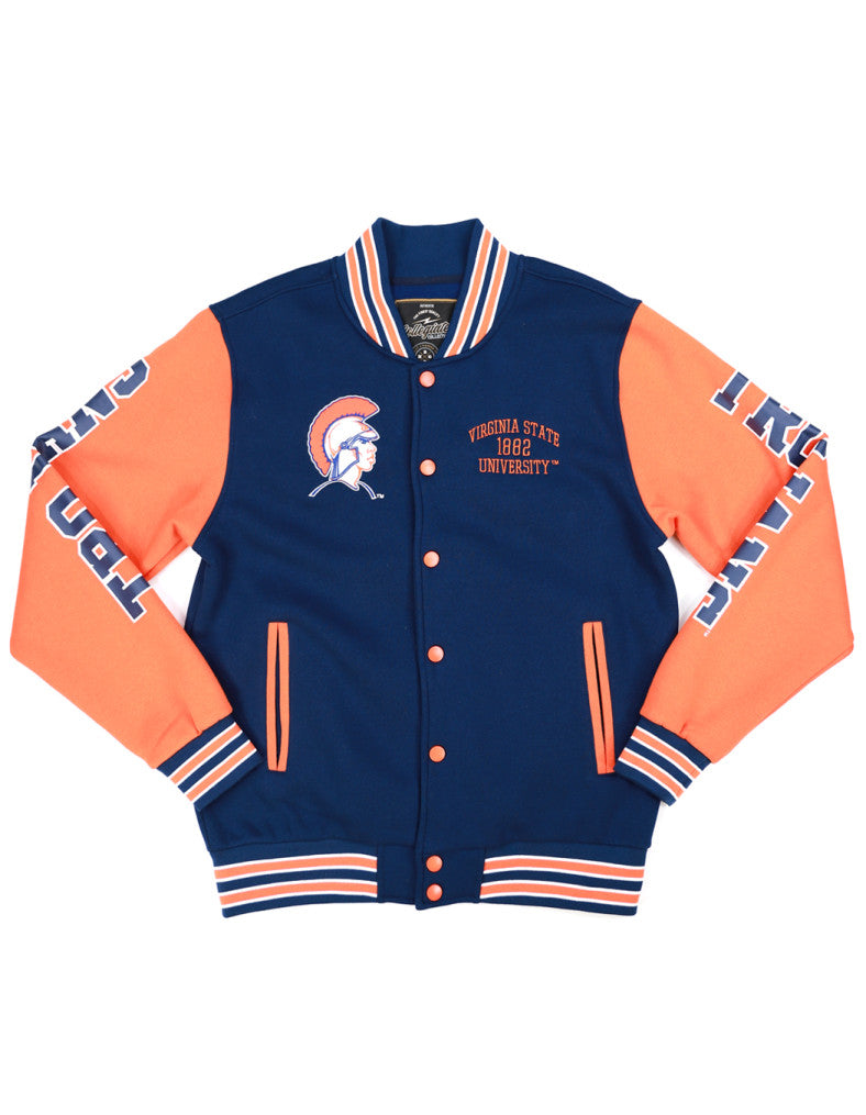 VIRGINIA STATE MEN'S FLEECE JACKET – Black Collection Apparel
