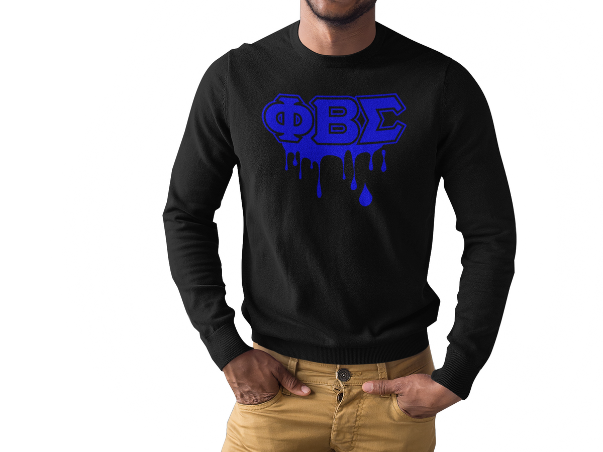 Phi Beta Sigma DRIP Collection – Black Collection Apparel