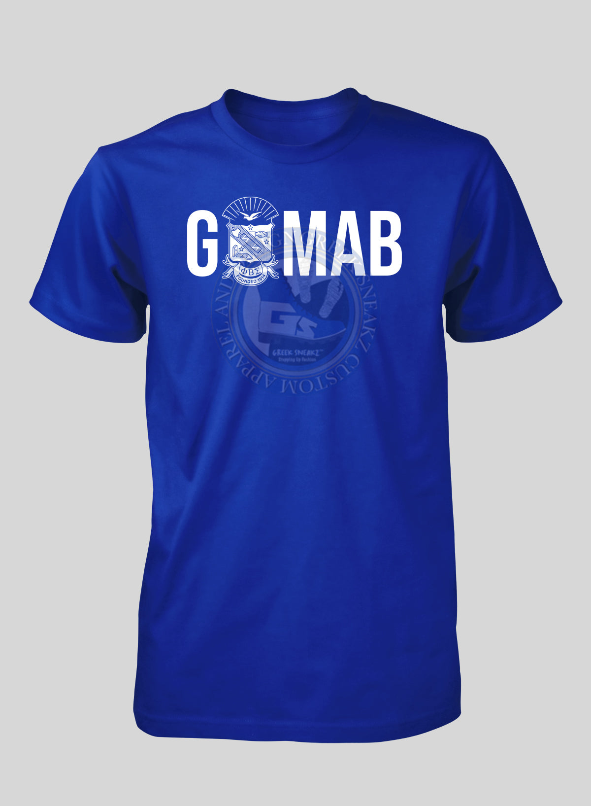 Phi Beta Sigma GOMAB Shield T-Shirt – Black Collection Apparel