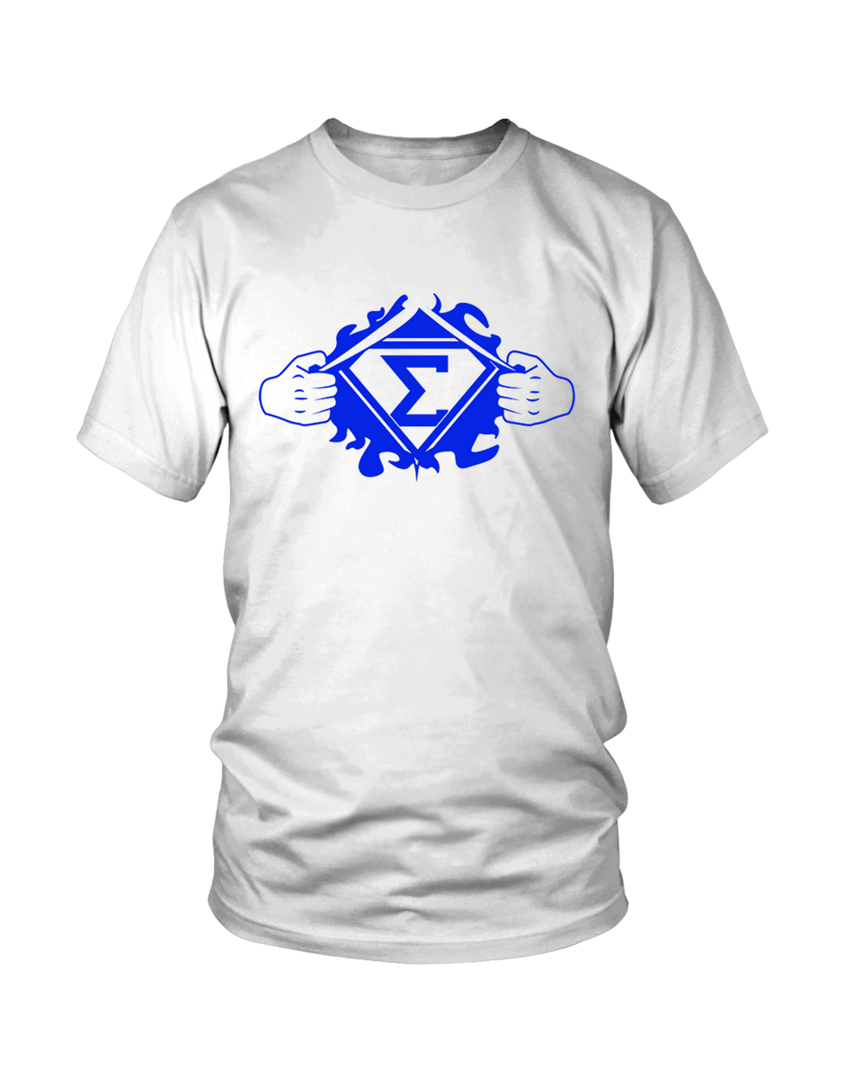 PBS Crew Neck Super Sigma T-Shirts – Black Collection Apparel